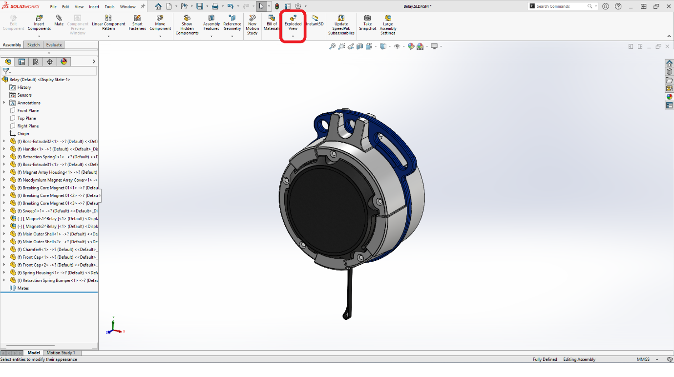How to Create an Exploded View in SOLIDWORKS | Beginner Tutorial